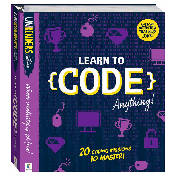 Learn to Code Anything! - Kids Activity - 20 Coding missions to master ...